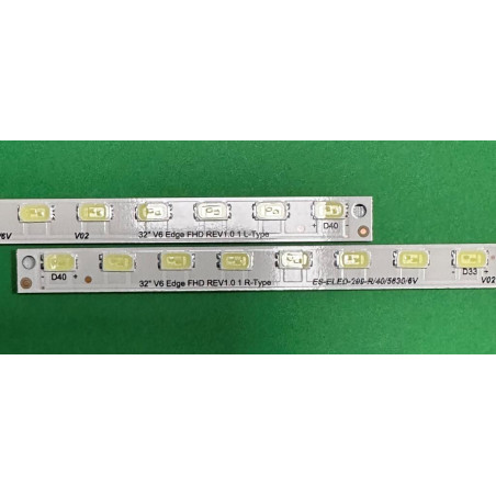 Підсвітка SHARP 32 V6 Edge FHD REV1.0 1 L-Type LC-32LE240 LC 32LE240 ...