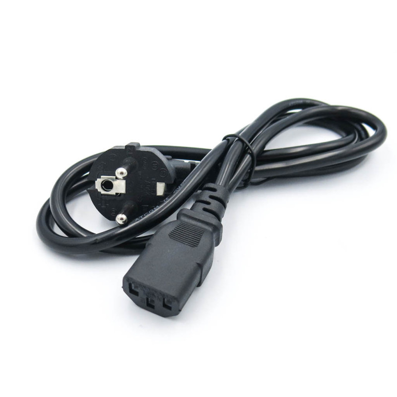 Кабель живлення для ПК AC 220V IEC - C13 1.2M
