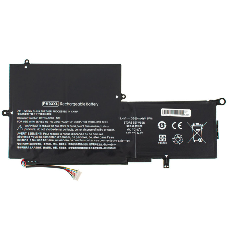 Батарея HP PK03XL Spectre X360 13-4100 13-W000 HSTNN-DB6S 6789116-005 ...