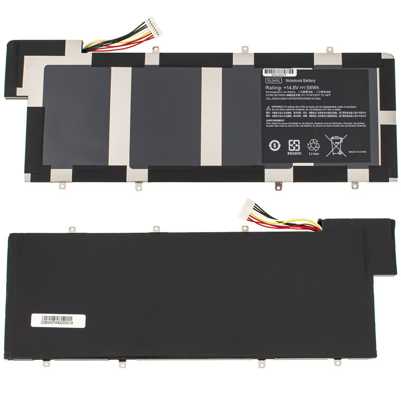 Батарея HP SL04XL Envy Spectre 14-3000 14.8V 3900mAh 665054-151 665054 ...