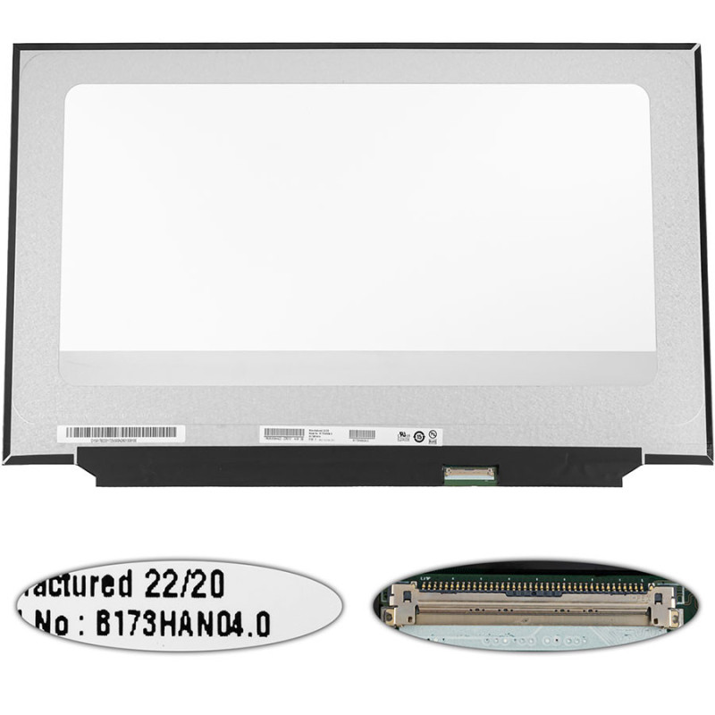 Матрица 17.3 B173HAN04.0 1920*1080 40pin eDP IPS 144HZ 300cd m2 16.7M ...